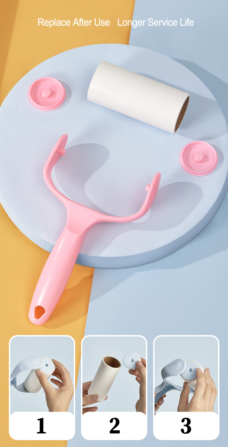 Sticky Lint Remover Pet Fur Cleaner Hair Roller Clothes Cleaning Dust ...