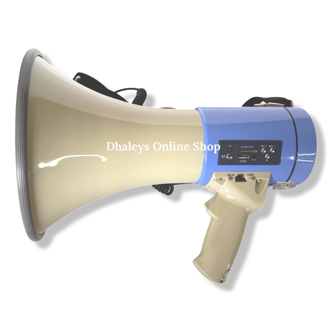 Crown SR-999 Megaphone 30watts USB/SD Port Aux Input Voice Recorder ...