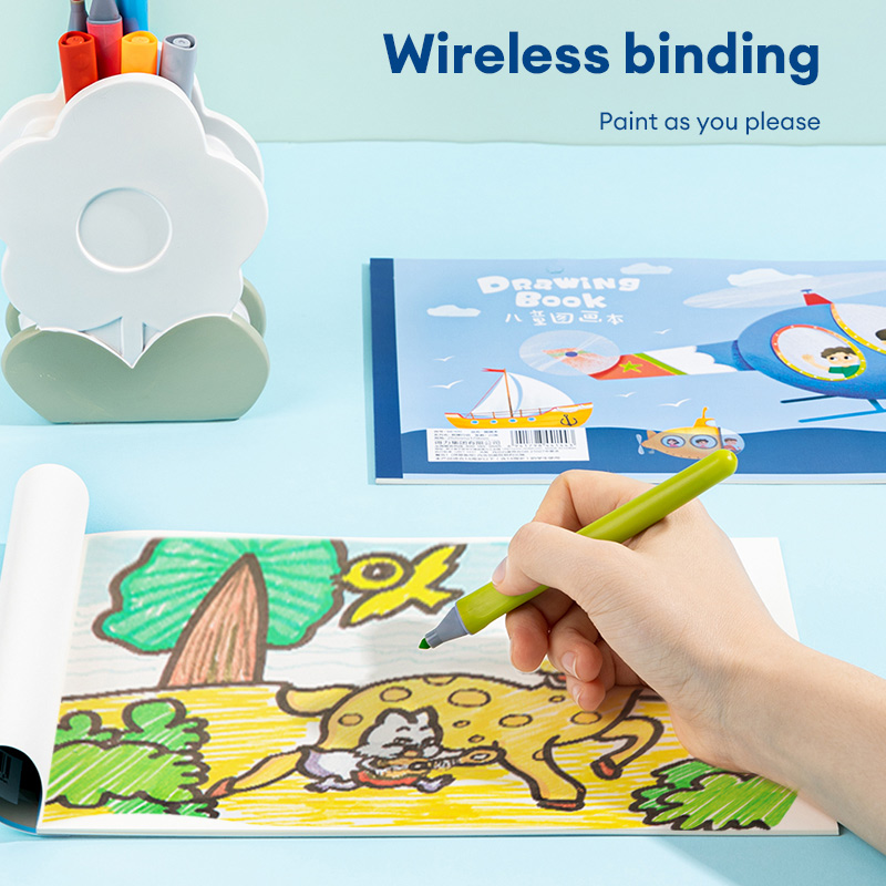 Deli B5 Picture Book 20Sheets Art Blank Painting Books BE100 | Shopee ...
