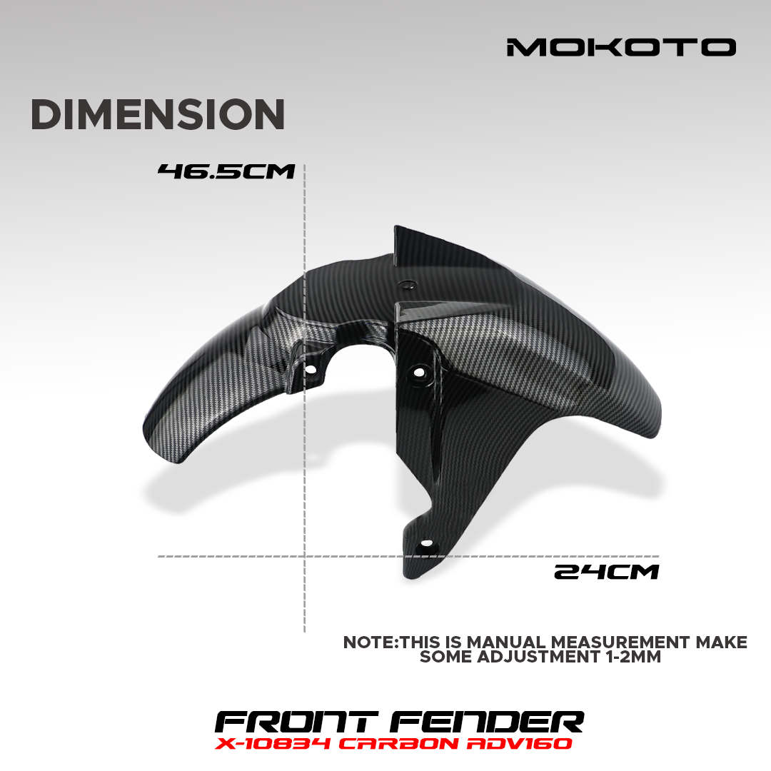 MOKOTO HONDA ADV 160 FRONT FENDER FRONT MUD GUARD FOR HONDA ADV160 ...