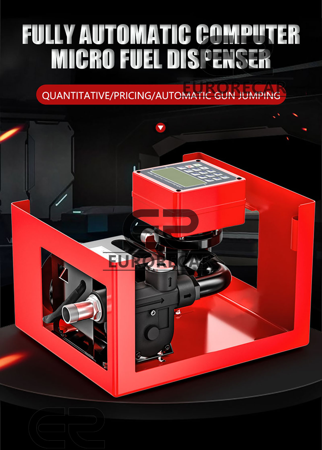 220V Automatic Vehicle Mounted Small Self Priming Fuel Dispenser Diesel ...