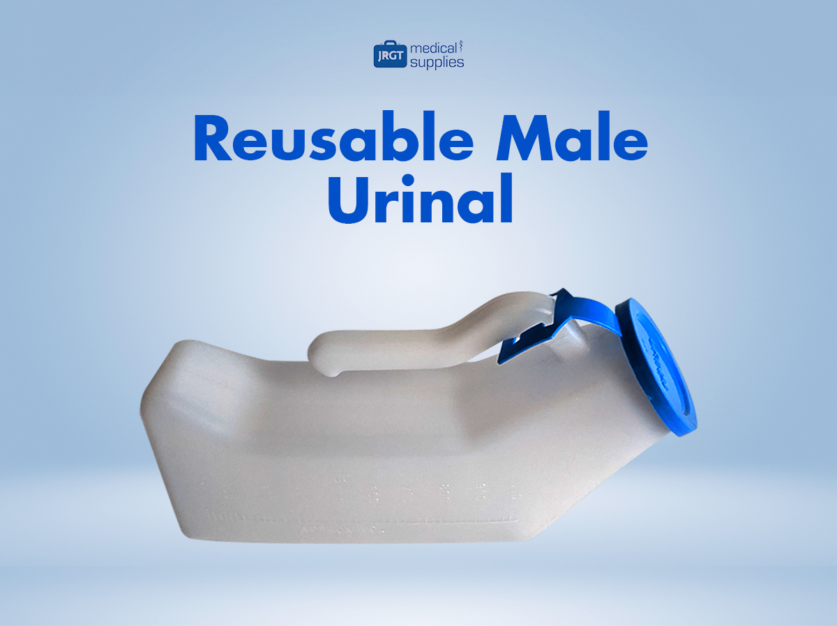 Reusable Indoplas Male Urinal (Blue Cap) | Portable Urinal for Men ...