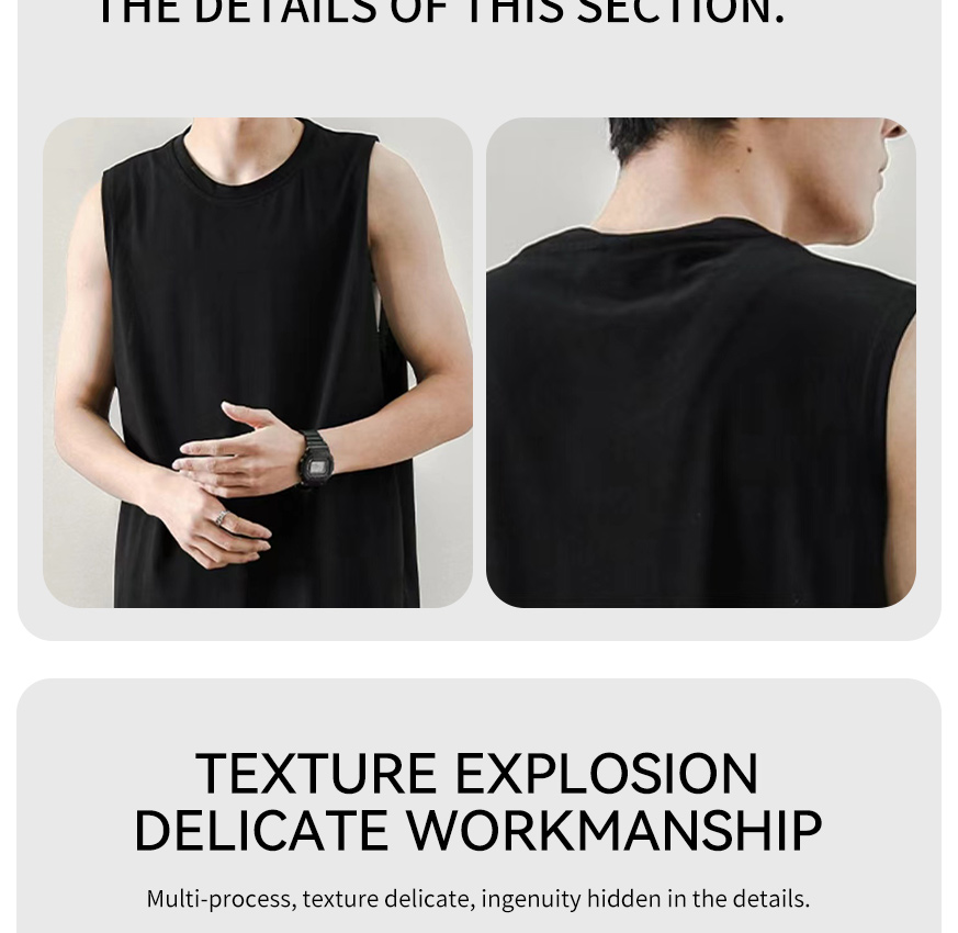 BU Korean Plain Basic Muscle Tee Sando Oversize For Unisex | Shopee ...