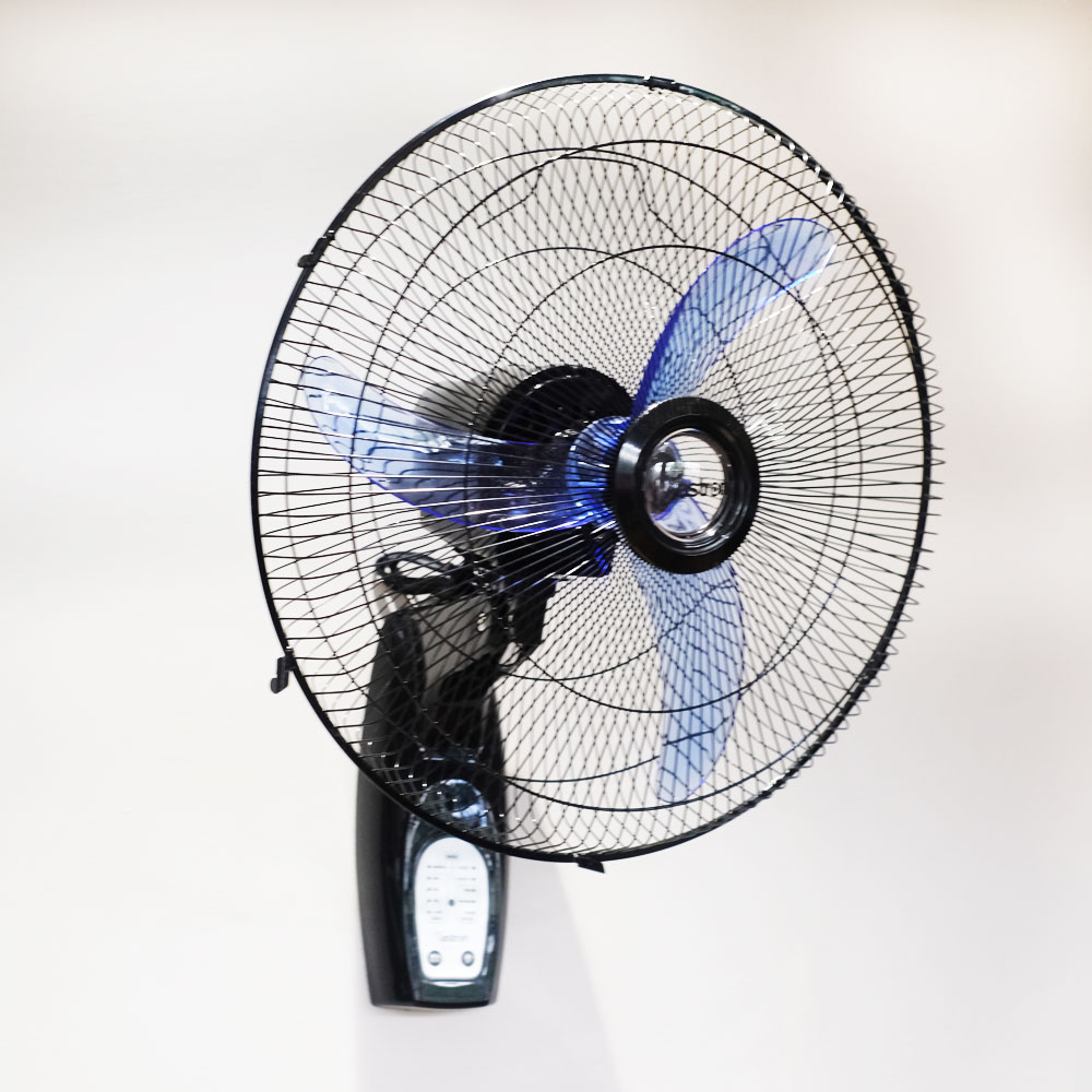 Astron REMOTEC1844 18" Electric Wall Fan - Black | Remote & Timer ...