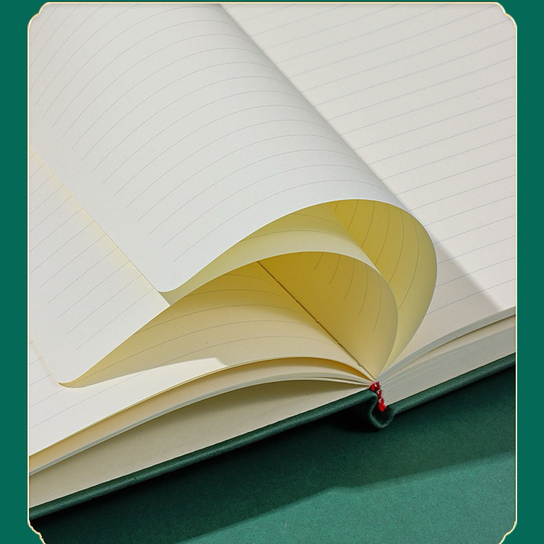 A5 Soft Leather notebook 100 sheets school and office supplies leather ...