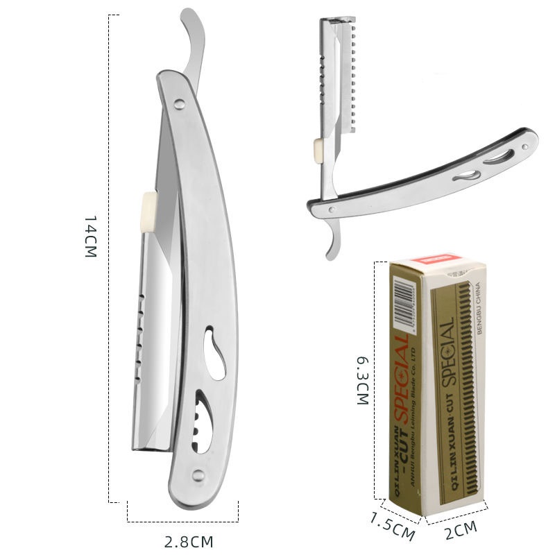 Manual Shaver Stainless Labaha Barber Original Labaha Replaceable Blade ...