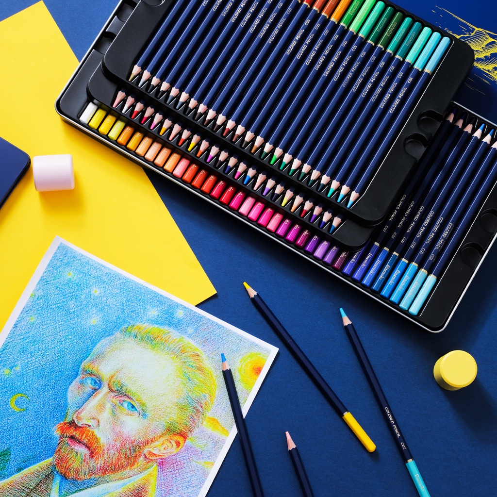 Finenolo by Deli Color Pencil 24/36/48/72 pcs/Box Artist Painting ...