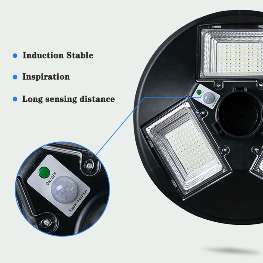 UFO Solar Street Light Waterproof IP67 Outdoor Lights Led Lamp Street Light With Remote Control ...