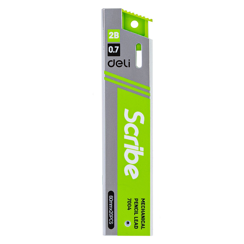 Deli Mechanical Pencil Lead Refill 20 Pcs/Box 0.7mm 2b | Shopee Philippines
