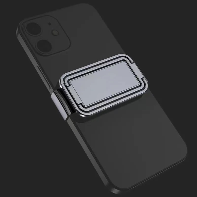 Back Clip Double Ring Square Mobile Phone Bracket Magnetic Suction for ...