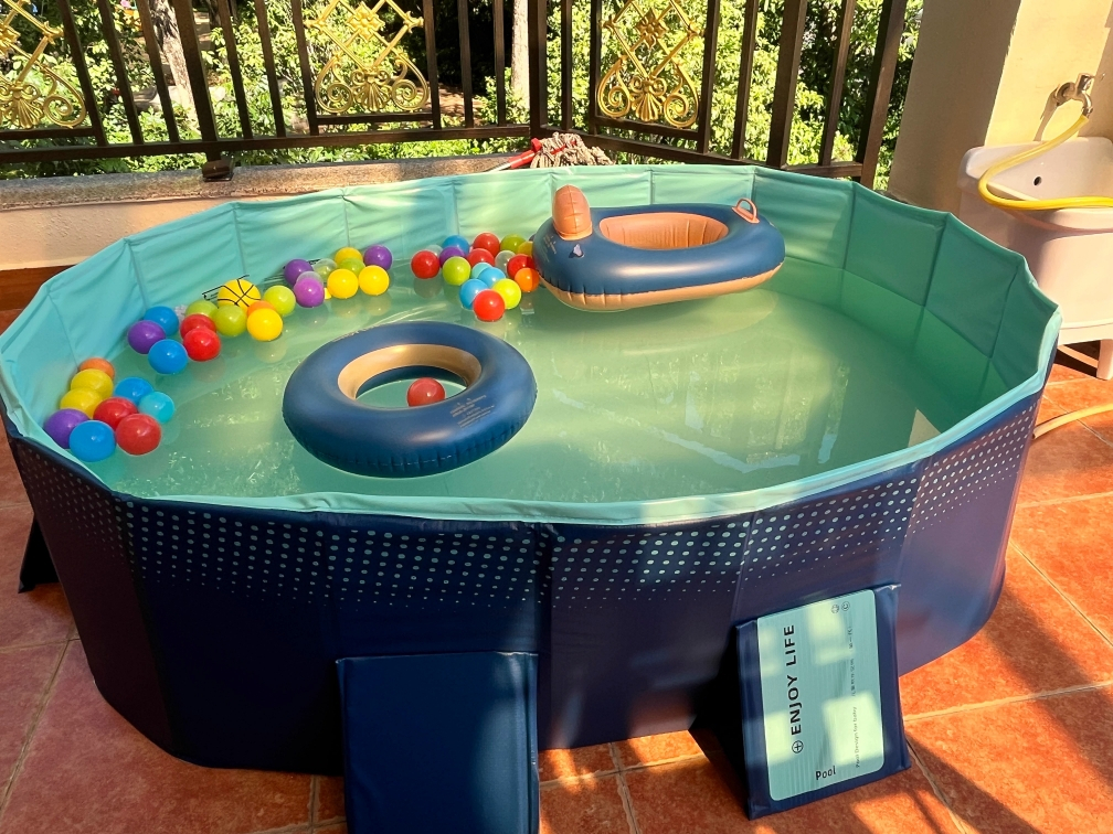 Swimming Pool Large Foldable Family Swimming Pool 3.0/2.6/2.1M Non ...