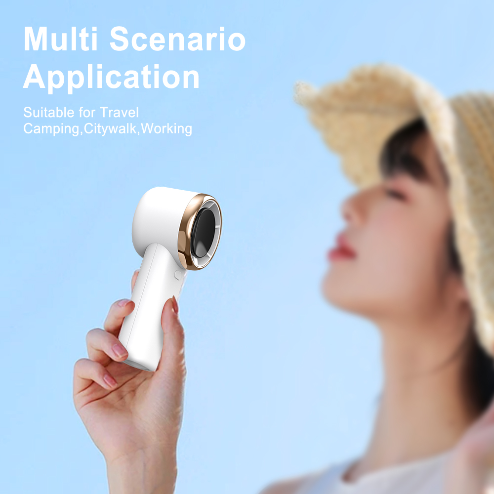 Orashare HF03 Mini Fan Rechargeable Portable Electric Fan 3 Wind Speeds Handy and Lightweight ...