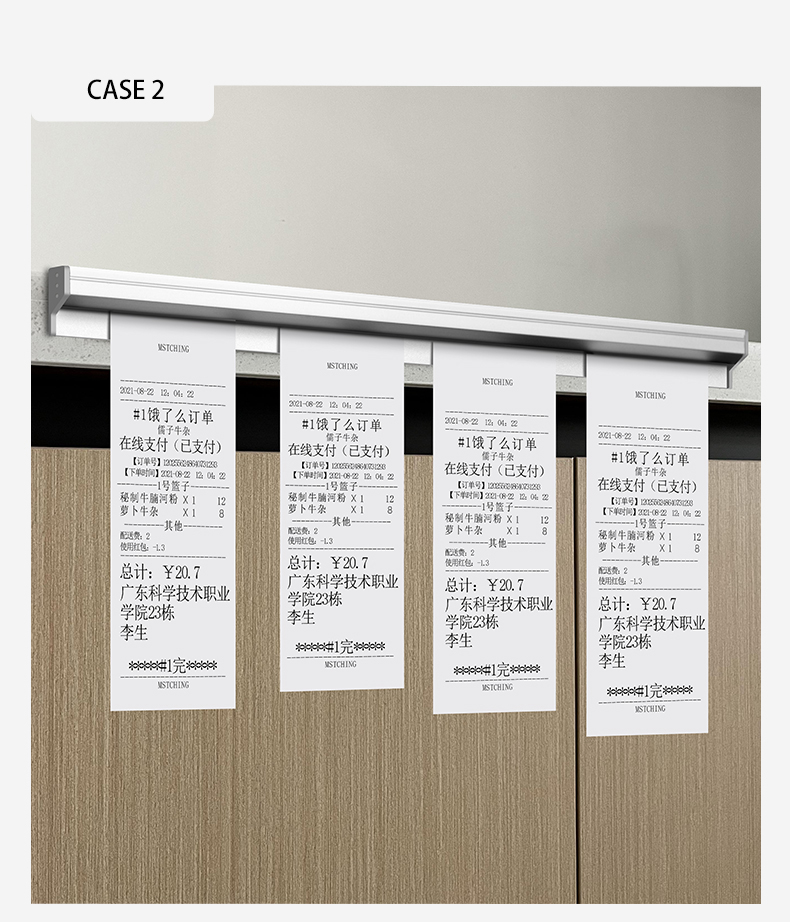 SVIAO High-end No Punching Stick Restaurant Kitchen Menu Clip Holder ...