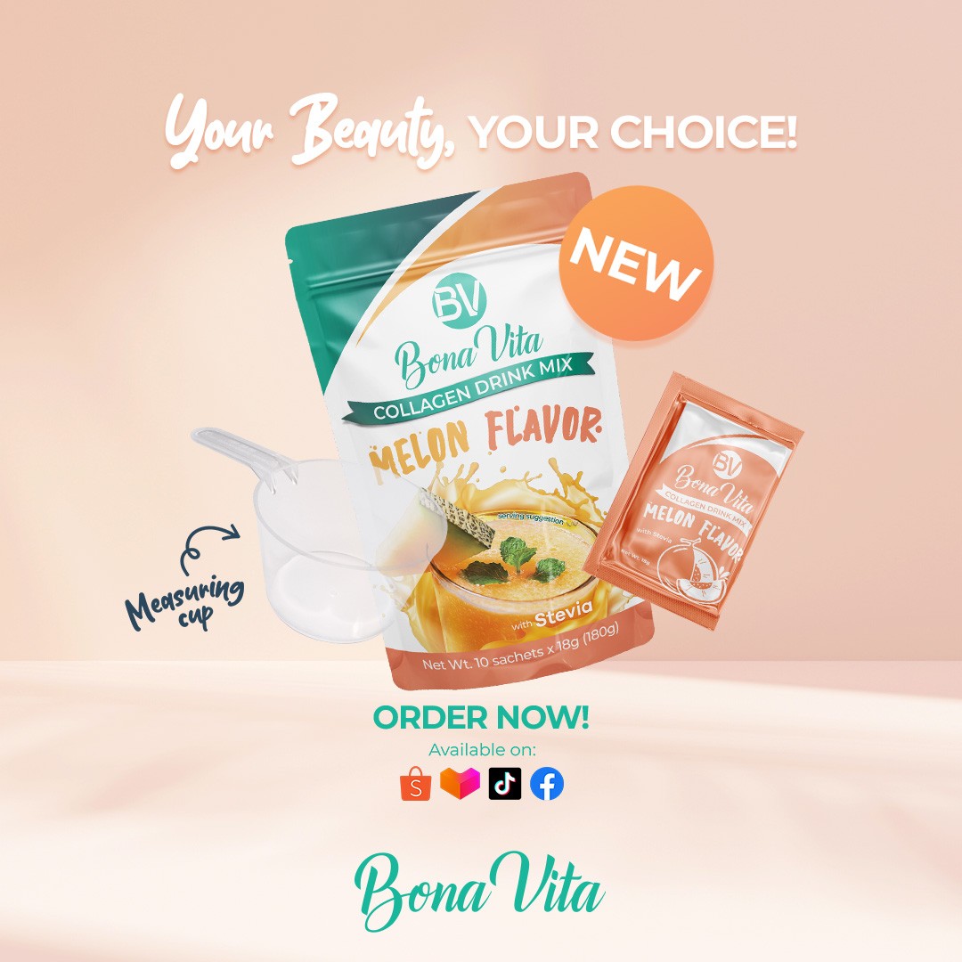 Bona Vita Collagen Melon Flavor | Shopee Philippines
