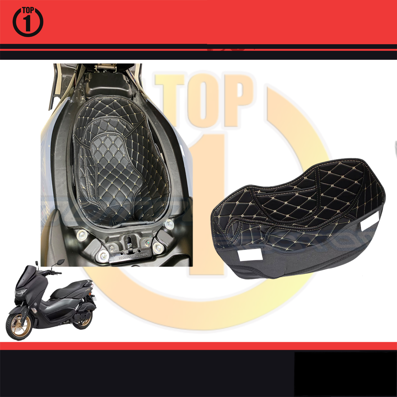 1 pc New Nmax V2 Compartment UBOX Inner Leather Cover Easy Installation ...