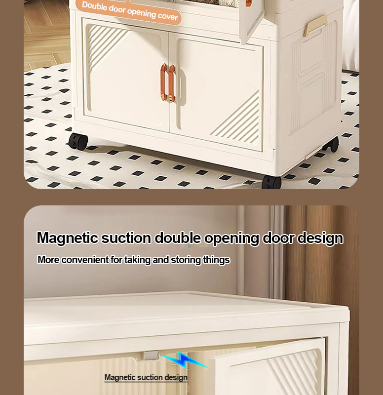 Foldable Storage Cabinet for Kitchen Durabox Bedroom Drawer Cabinet ...