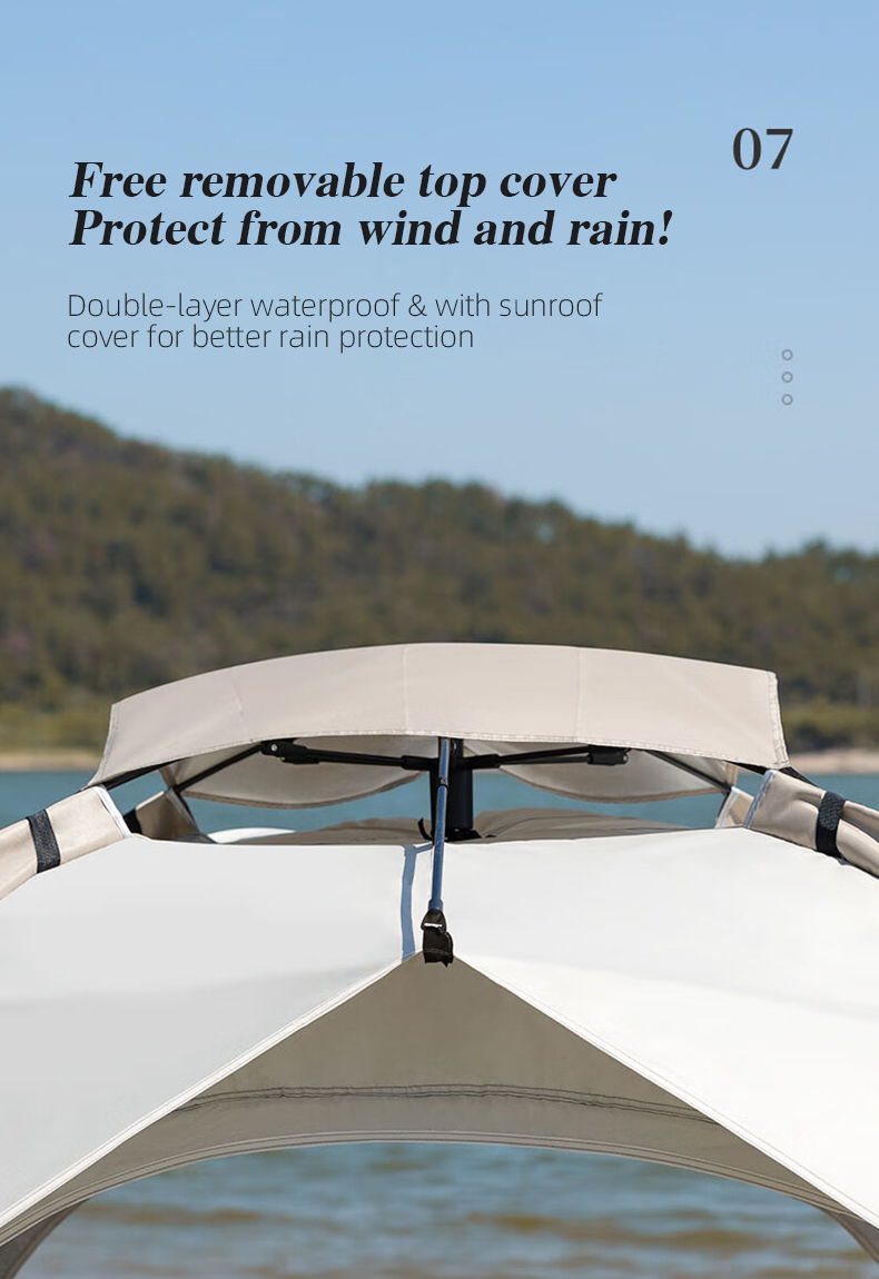 Tent 3-4 Persons Pop up Waterproof Automatic Tent Outdoor Foldable Dome ...