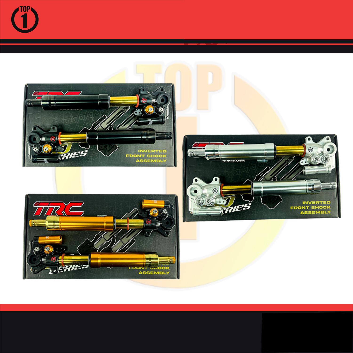 Top1 Motors TRC Racing AEROX V1/V2 CNC Front Shock Assembly Adjustable ...