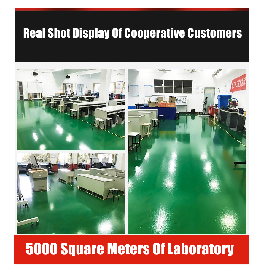 Water-Based 3 In 1 Epoxy Resin Floor Paint For Cement Floor Color Change Renovation(1KG ...