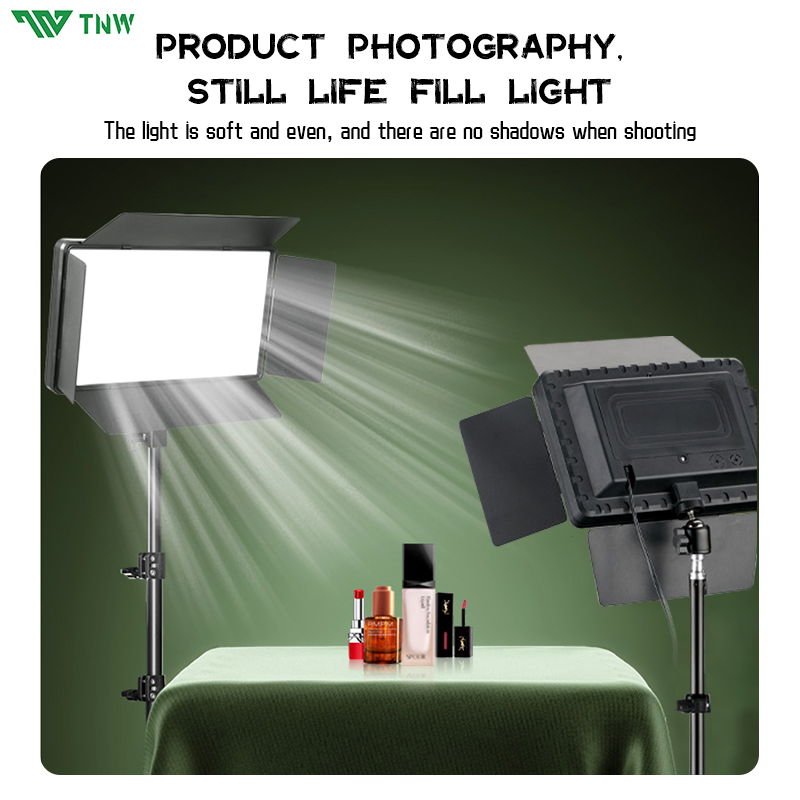 TNW 11 inch Covered LED Fill Light Tripod Photography Panel Lamp For ...