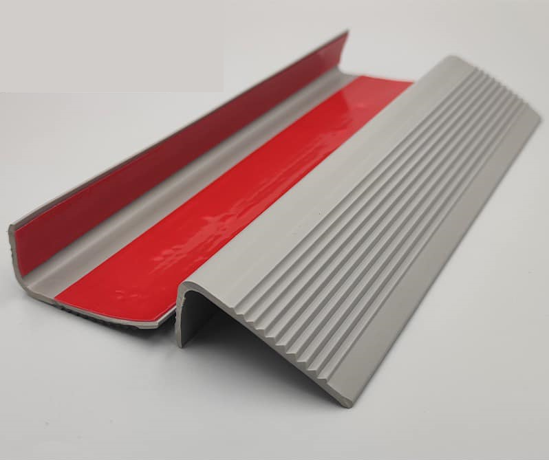 1M Non-Slip Anti Stair Edge Protector PVC Rubber Stair Treads Self ...