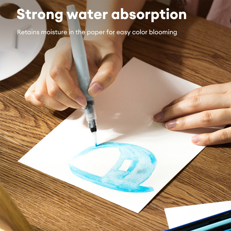 Deli A4/A5/A6 Watercolor Drawing Paper 16 Sheets/Bag 300 gsm Hot Cold ...