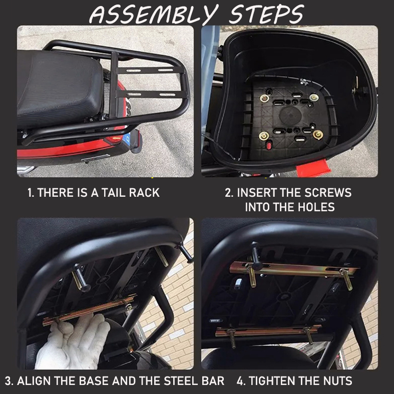 Motor Top Box Motorcycle Top Box helmet 38L motorcycle accessories ...