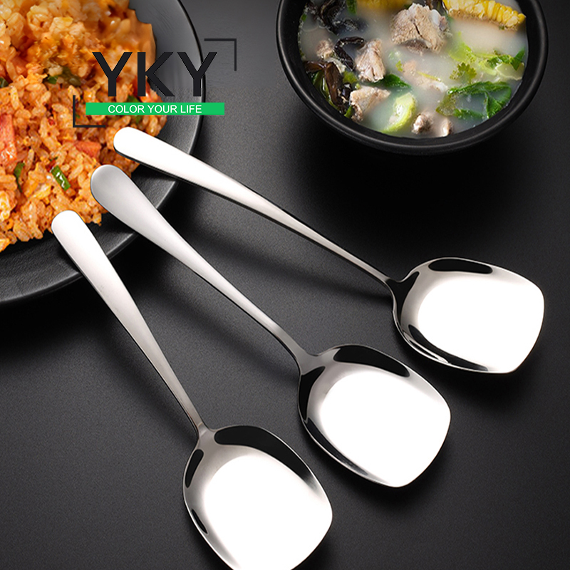 3pcs Serving Spoon Set Stainless Steel Serving Spoon Makapal Kutsara ...