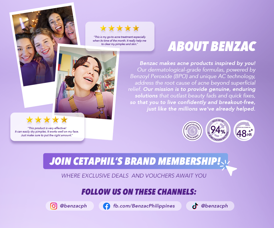 Benzac Benzoyl Peroxide Spots Treatment Gel 10% 60gm [Anti-Acne ...