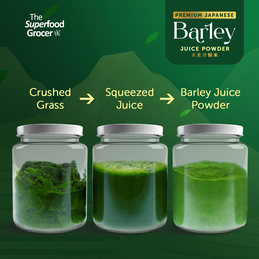 The Superfood Grocer Premium Barley Grass Juice Powder 50g | Shopee ...