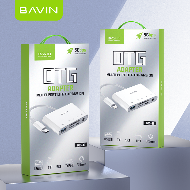 BAVIN O32 / O39 HighSpeed 3.0 Multi-functional Docking Station OTG HUB ...