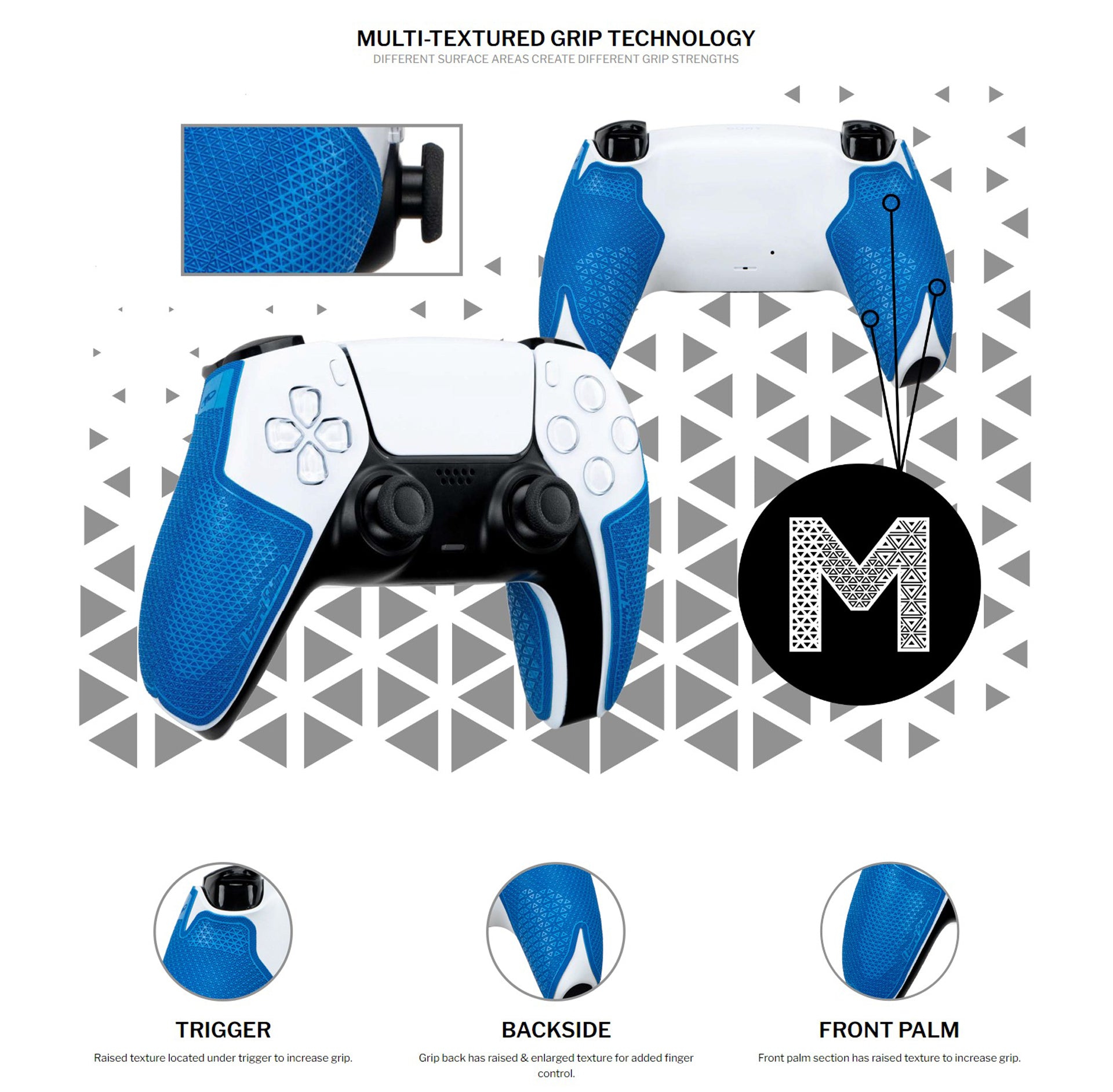 Lizard Skins DuraSoft Polymer Controller Grip 0.5MM for PS5 Dualsense ...