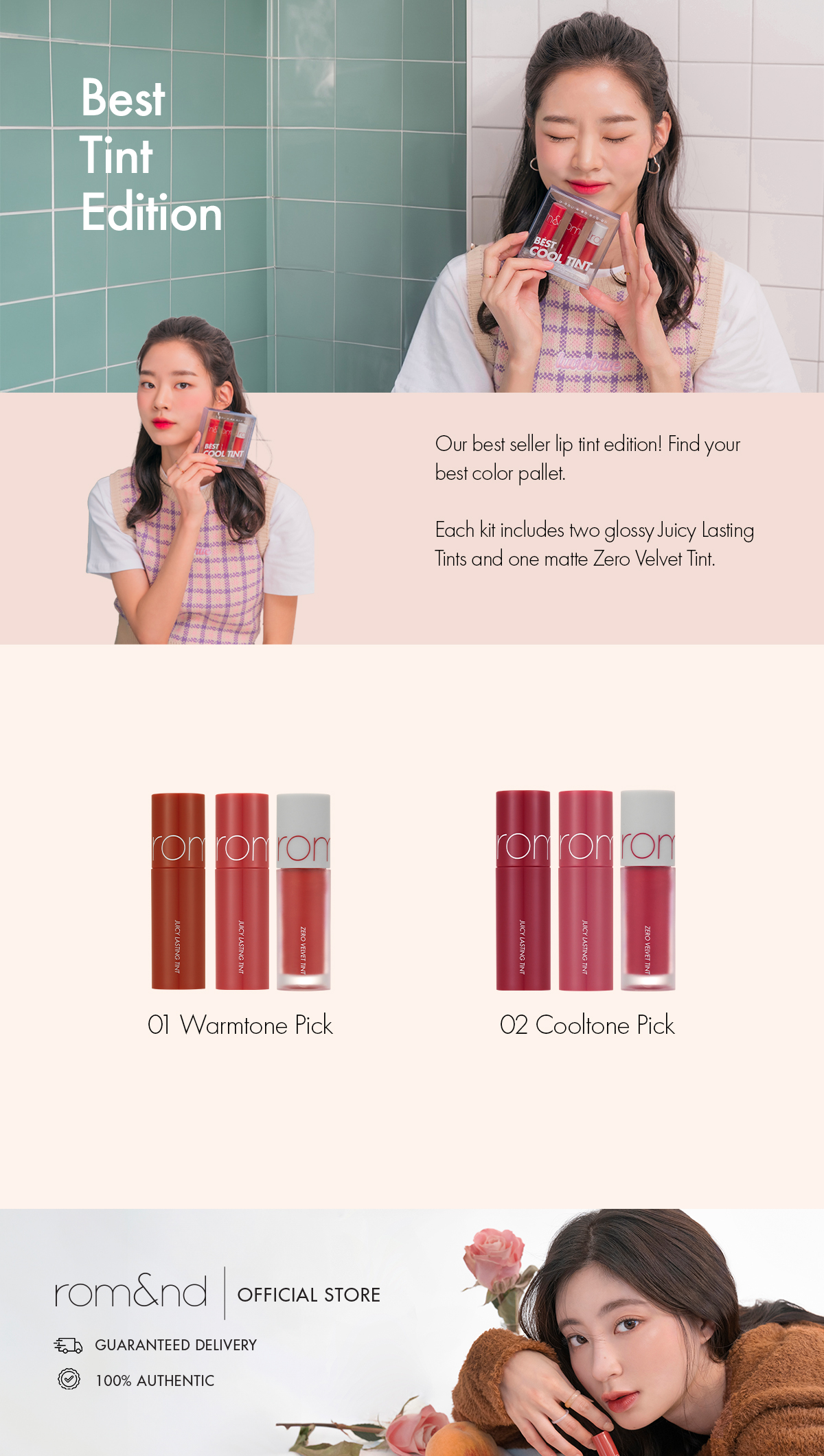 Romand Best Tint Edition Rom&nd | Shopee Philippines