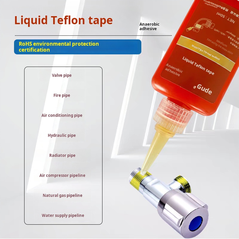 1Pcs 50ml liquid teflon tape Anaerobic adhesive metal pipe thread ...