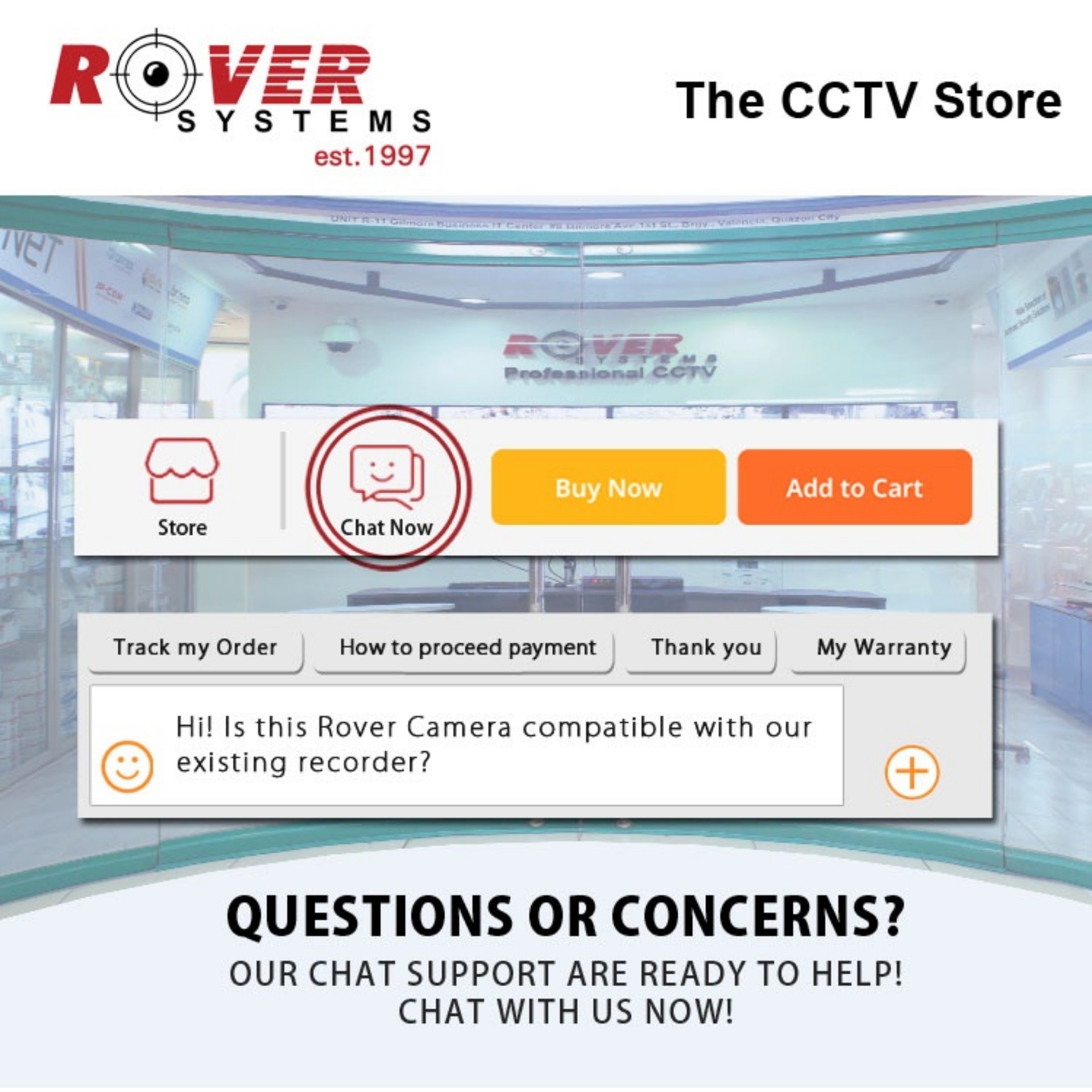 Rover 10CH NVR with POE Switch + 4 units 5MP PoE Dual Light Dark Light ...
