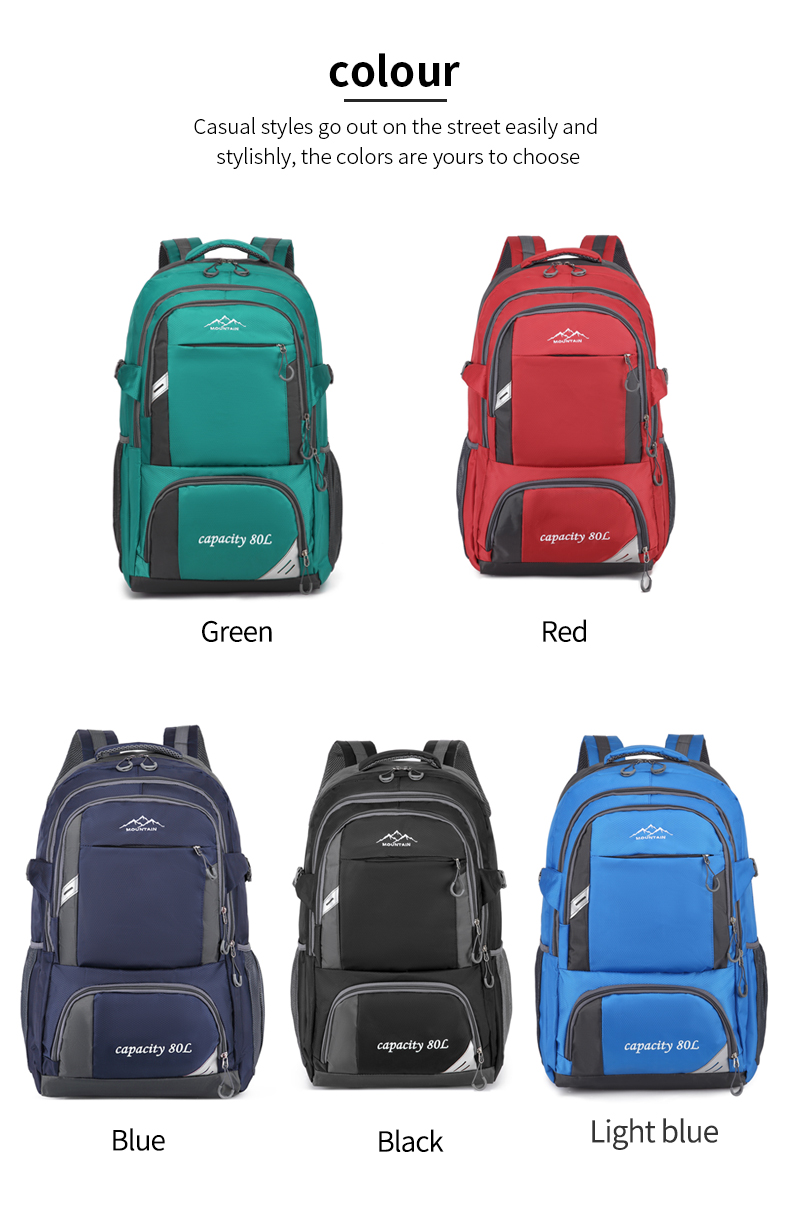 VOLUNTEER BACKPACK For Men And Women TRAVELLING KNAPSACK Large Capacity ...