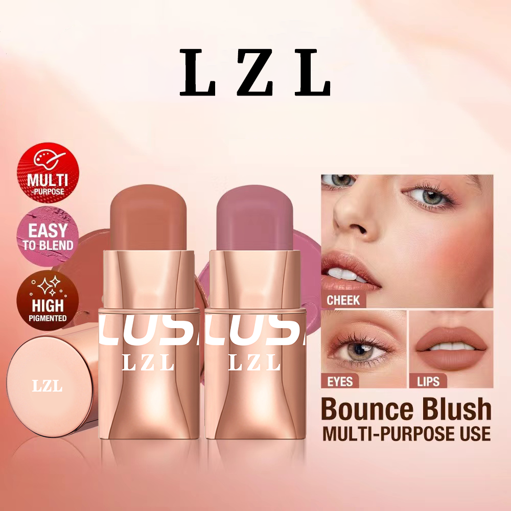 LZL Makeup 2in1 Lipstick Blush Stick Hydrating Gloss Lip & Cheek 4 Colors Beauty Cosmetics ...
