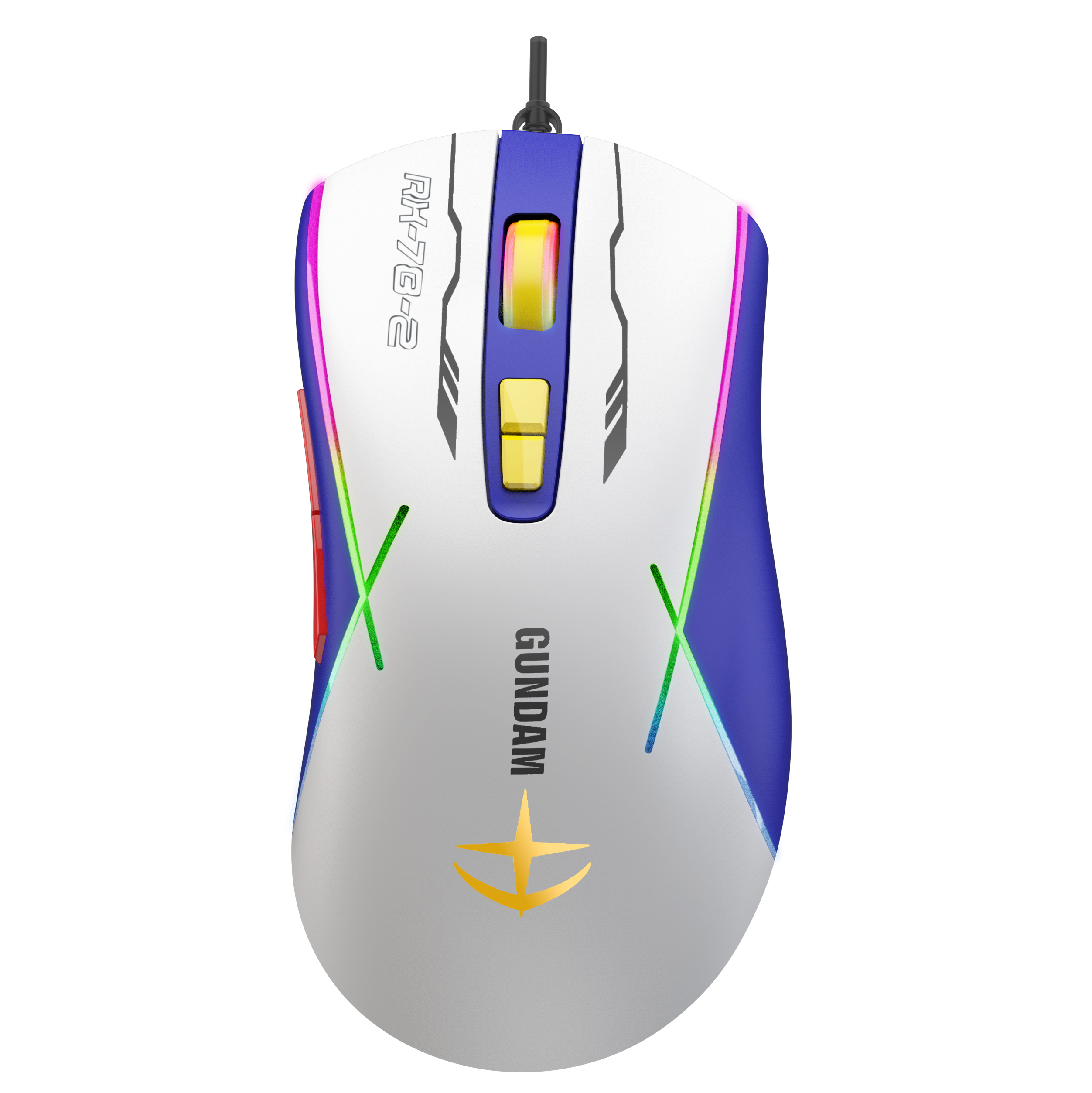 Zeus X Gundam ( GD-001 ) RGB LED Wired Gaming Mouse RGB Backlit ...