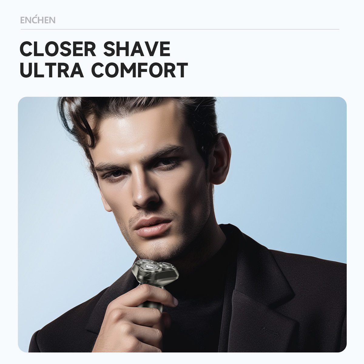 ENCHEN Blackstone Electric Shaver 3D Floating Shavers Beard Trimmer ...