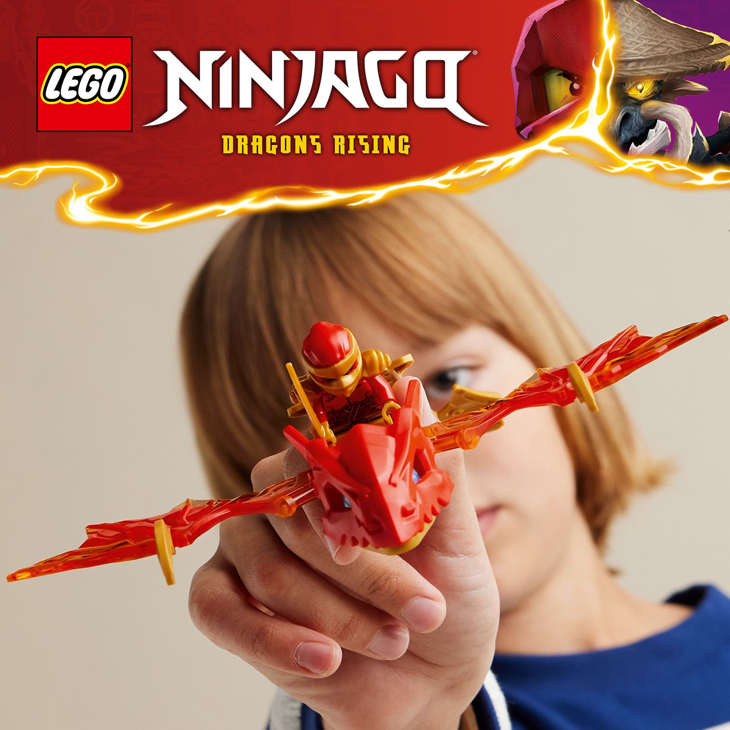 LEGO NINJAGO 71801 Kai’s Rising Dragon Strike Toy (24 Pieces) | Shopee ...
