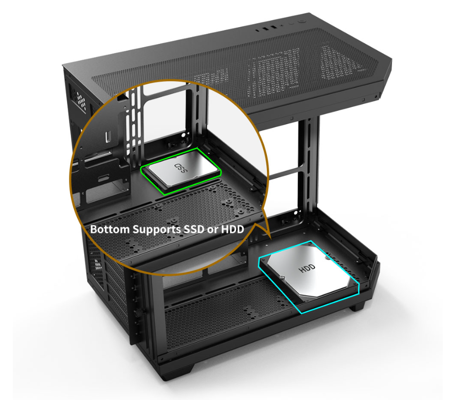 Itw | Acer Computer PC Case V950 Panoramic Room w/o Pillars Full View ...