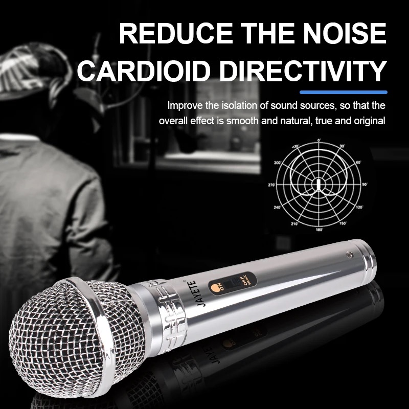 HYPE CAPDIOD Microphone Karaoke BETA77A Dynamic Heavy Duty Wired Professional karaoke audio ...