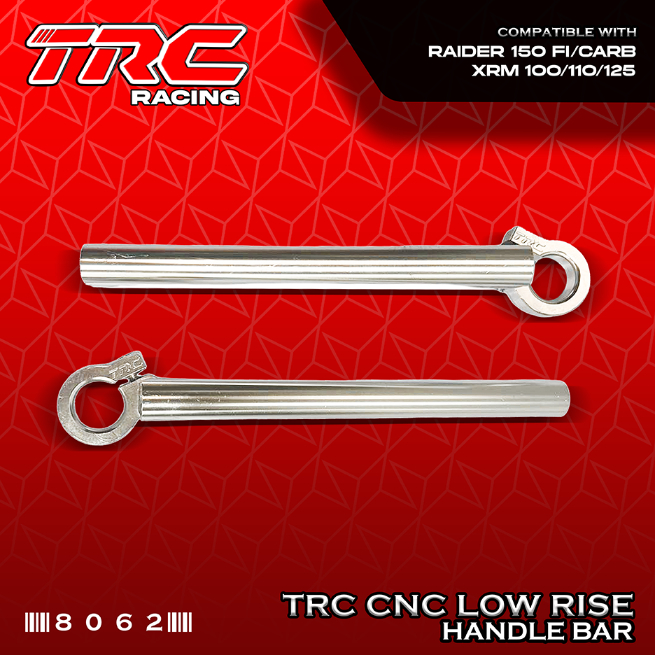 TRC CNC RAIDER R150 FI/CARB, XRM 100/110/125 HANDLE BAR LOWRISE 8062 ...
