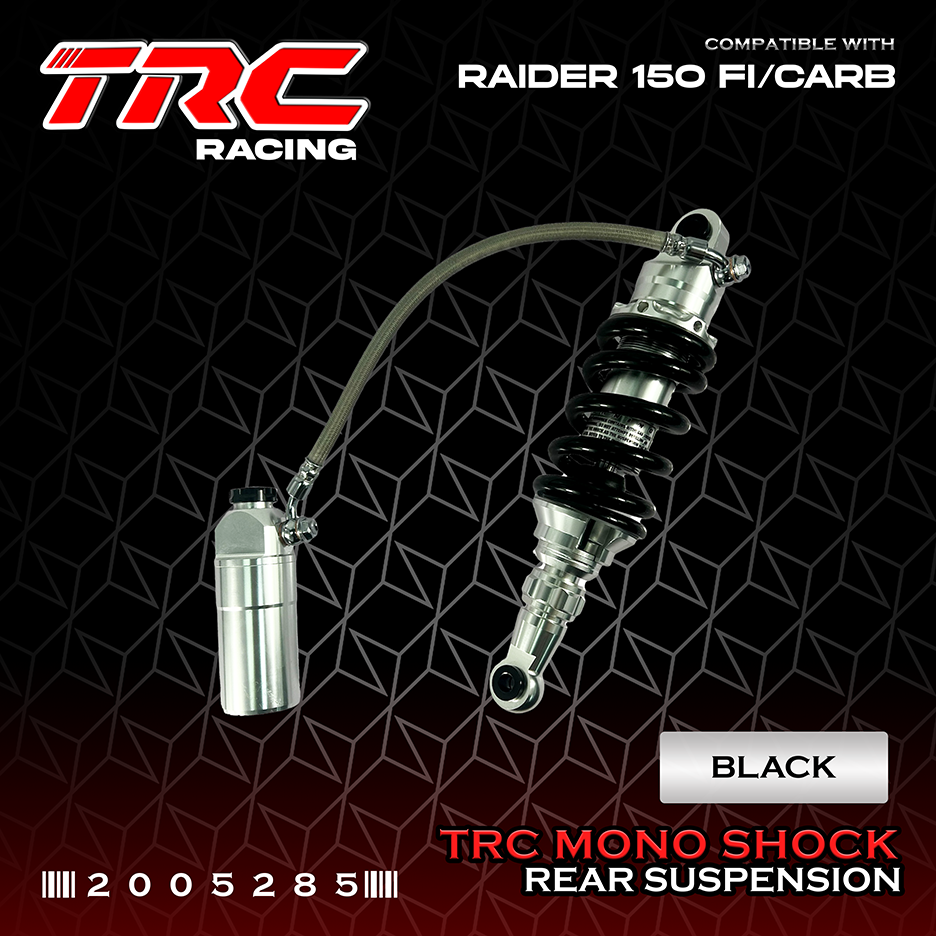 TRC Racing CNC Fully Adjustable Shock 285mm Raider 150 Carb / Fi and ...