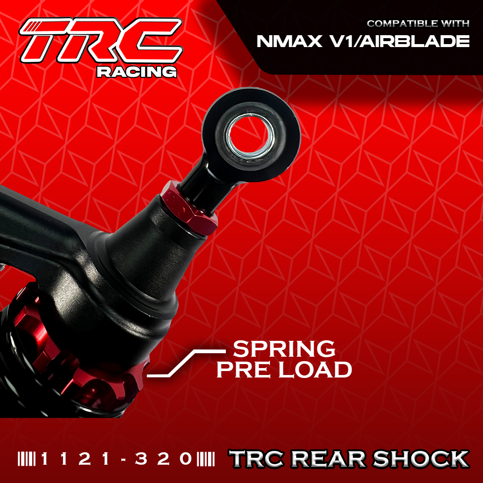 TRC Racing Rear Shock Absorber Suspension with Reservoir NMAX v1 ...