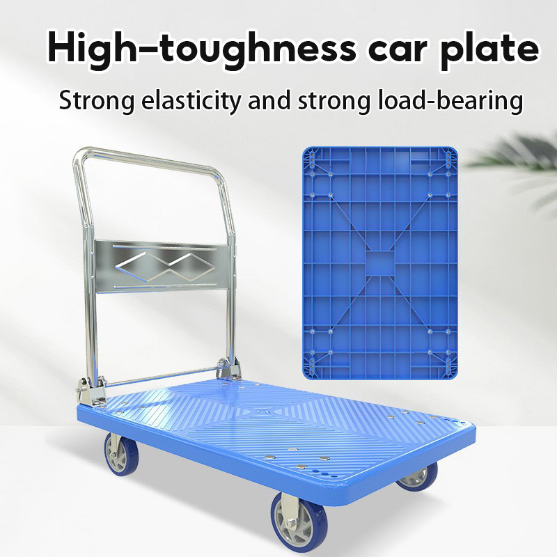 CHIT Push Cart Platform Trolley Heavy Duty Multifunctional Foldable ...