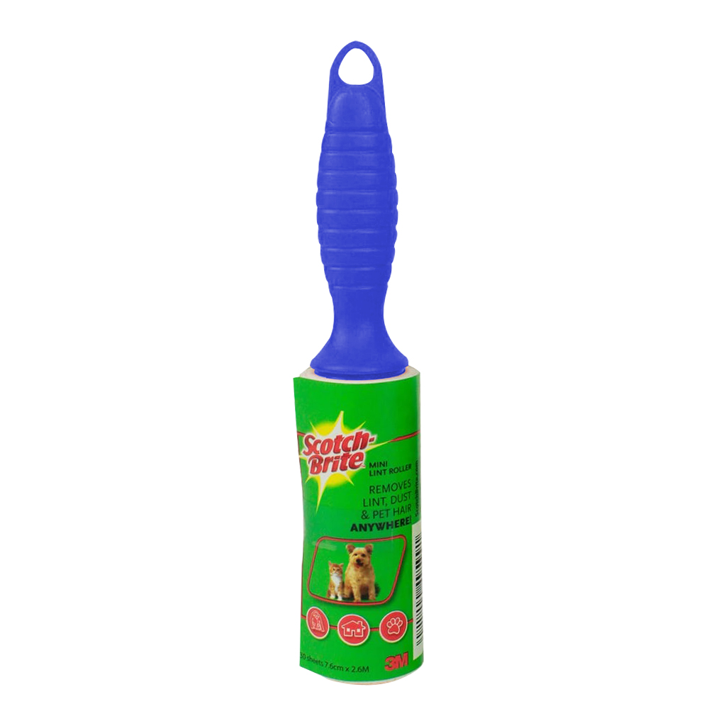 [BUNDLE OF 5] 3M™ Scotch Brite® Mini Lint Roller (Multicolor) | Shopee ...