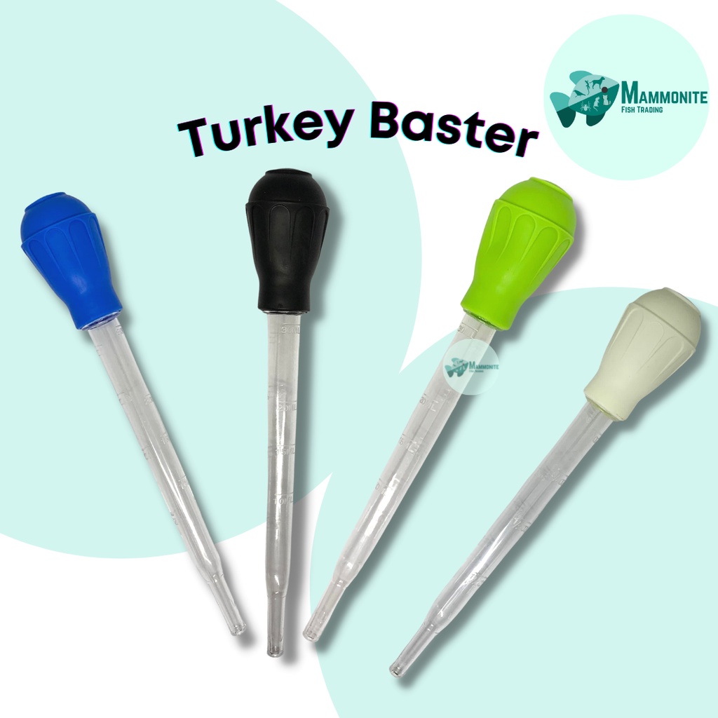 Aquarium Colorful Turkey Baster Suction Turkey Baster Clear Tube ...
