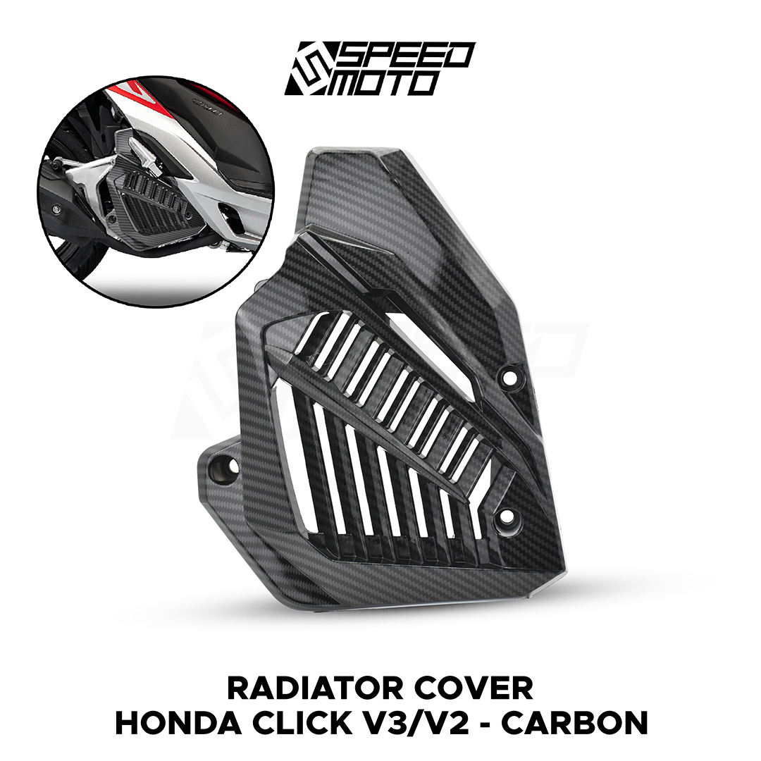 HONDA RADIATOR COVER CLICK V3 CLICK V2 GAME CHANGER RADIATOR COVER ...