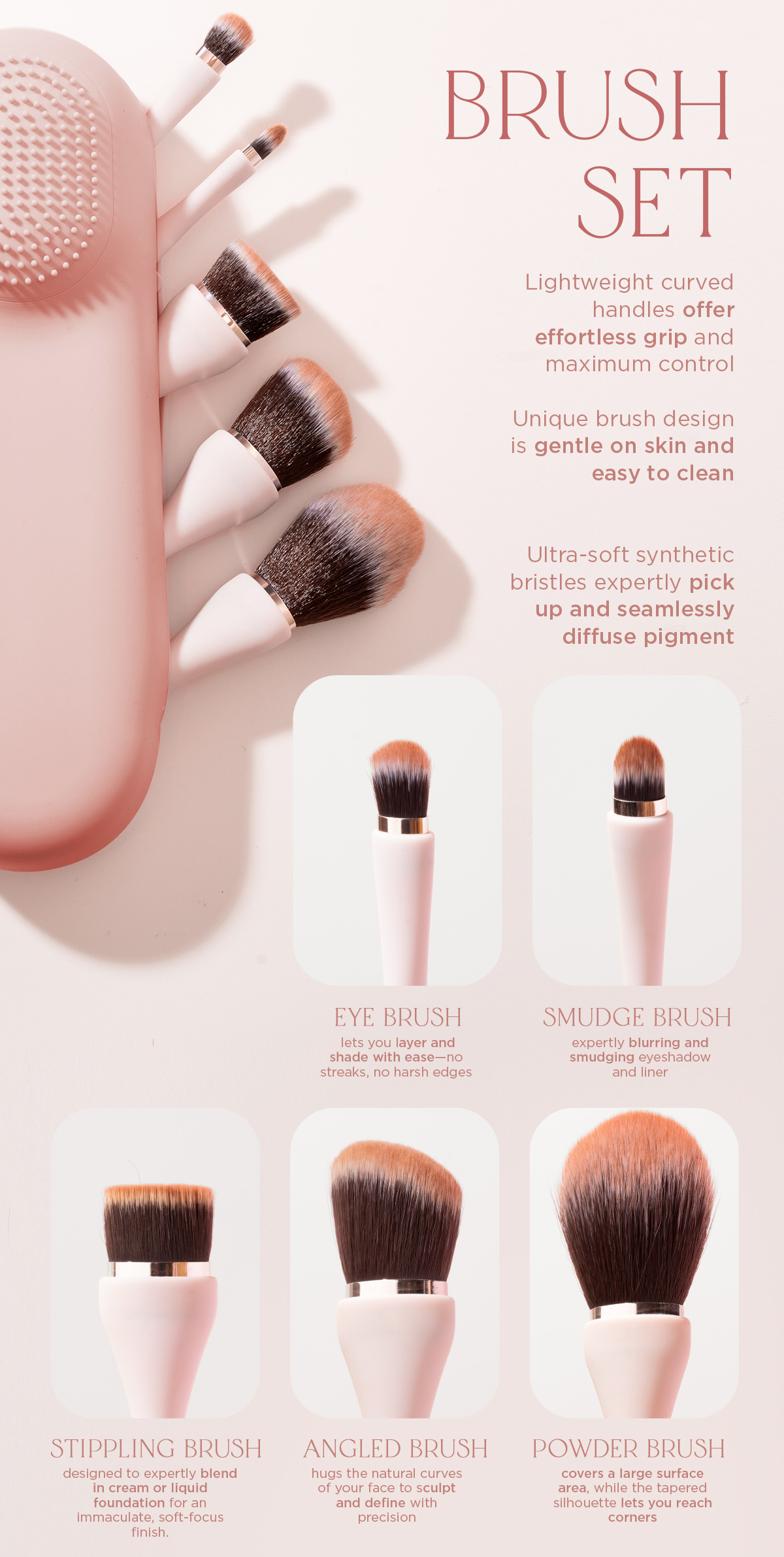 blk cosmetics starter travel brush set | Shopee Philippines